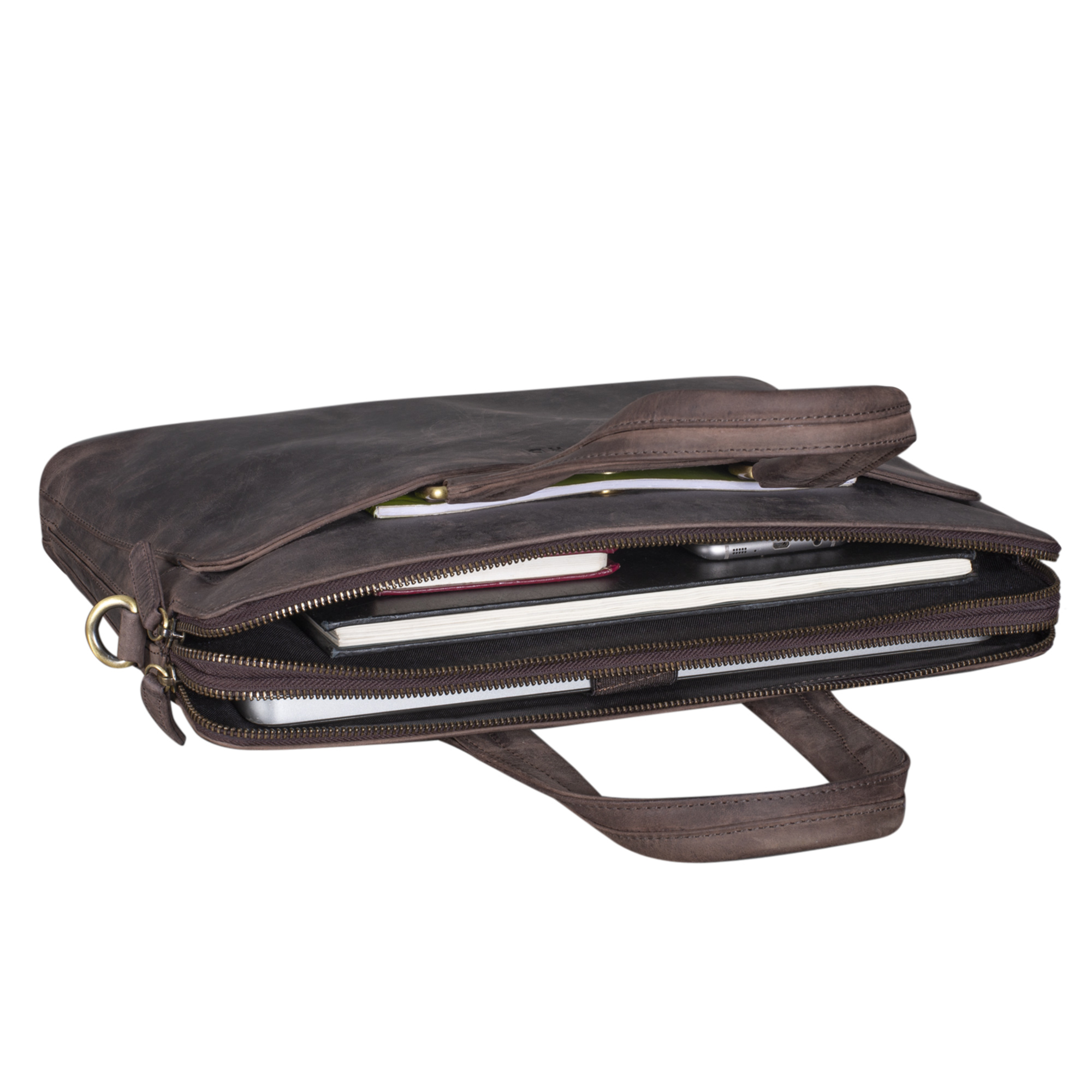 "Kylie" Business Ledertasche Damen | STILORD
