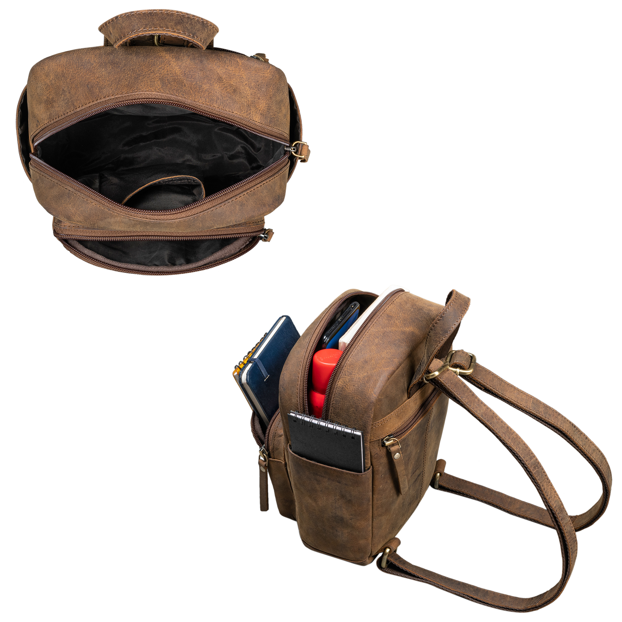 STILORD "Gerda" Mini Rucksack Damen Leder | STILORD