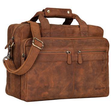 Lehrertasche Leder online kaufen | STILORD